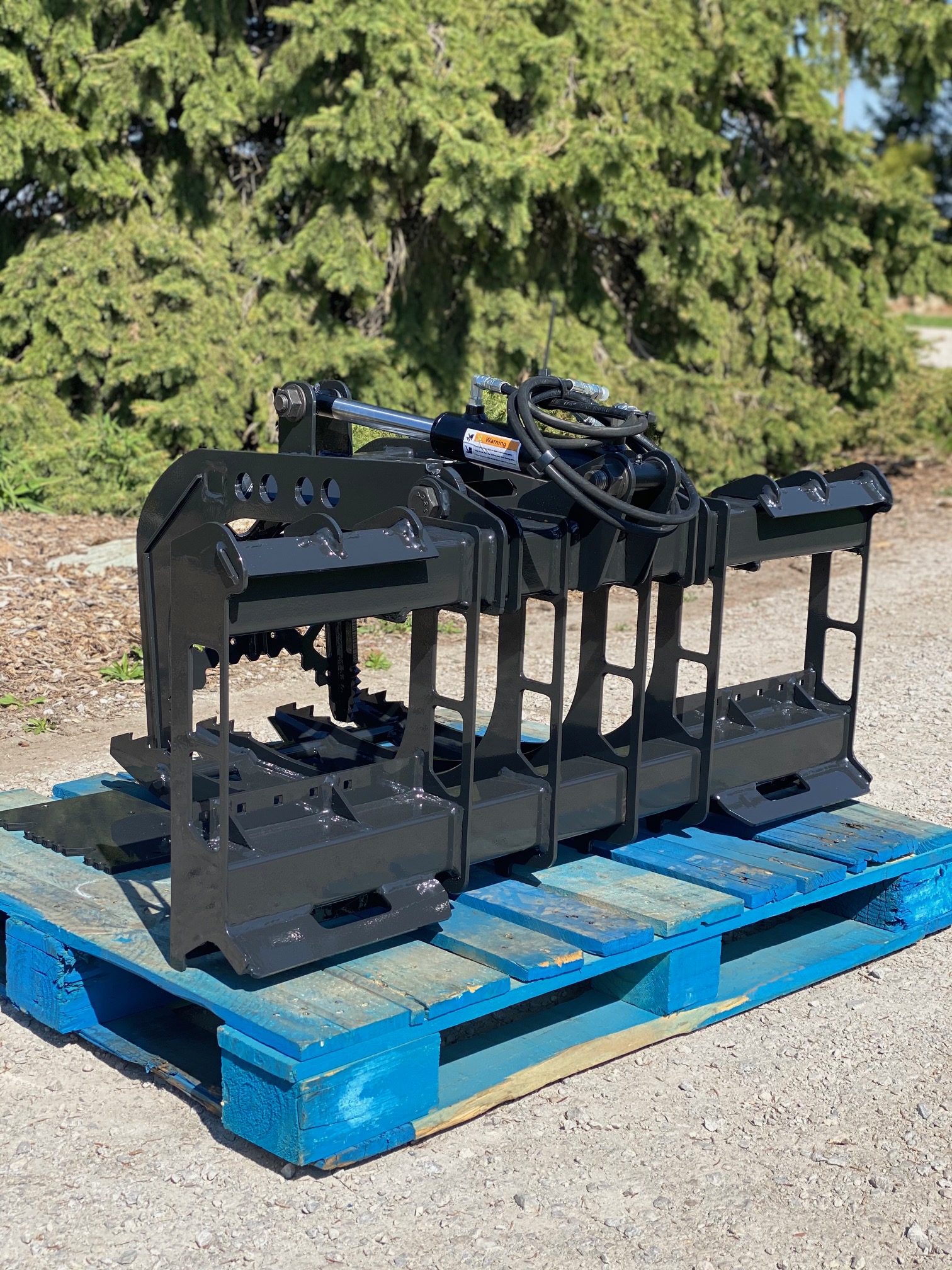 CRI Lightweight Skid Steer Attachment Grapple – Cold Roll Industrial