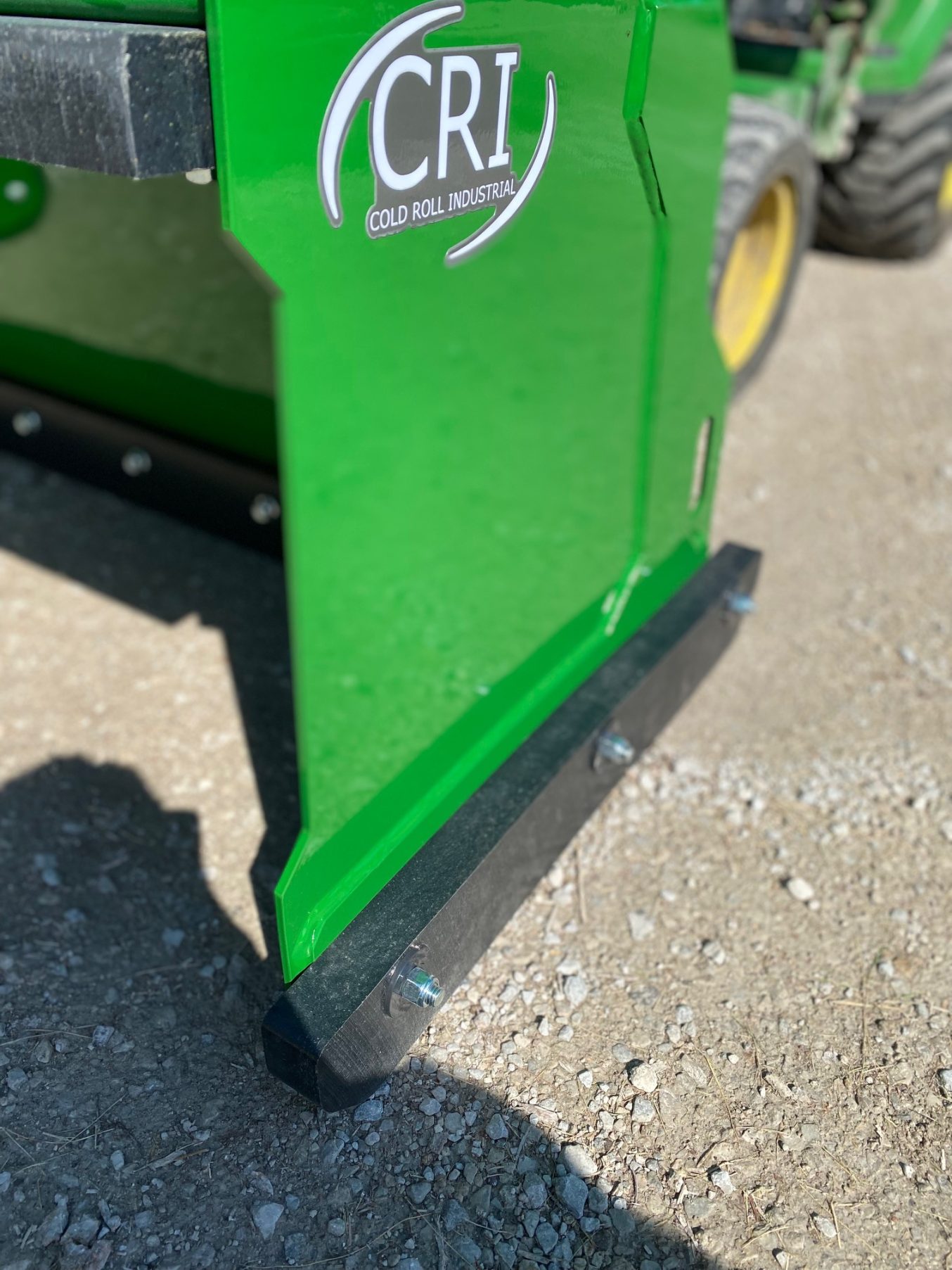 CRI 60” John Deere Snow Pusher – Cold Roll Industrial