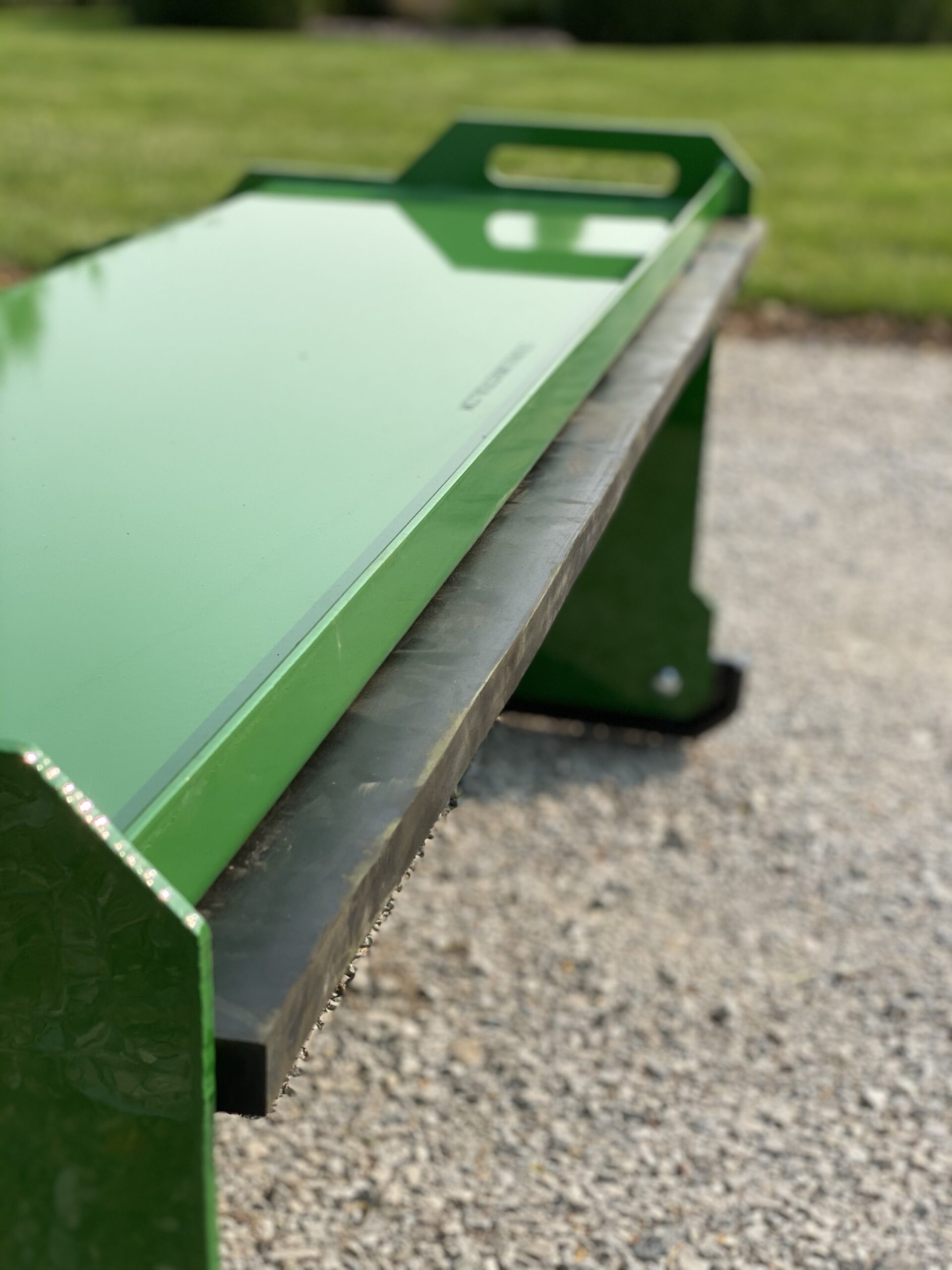 CRI 60” John Deere Snow Pusher – Cold Roll Industrial