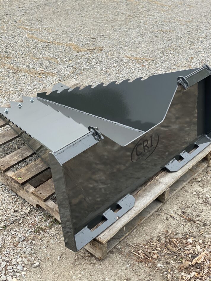 CRI 42″ Compact Tractor Stump Bucket – Cold Roll Industrial